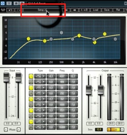 WAVES Q10 使い方 イコライザー