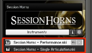 Native Instruments Session Horns 使い方 1 基本機能と音作り