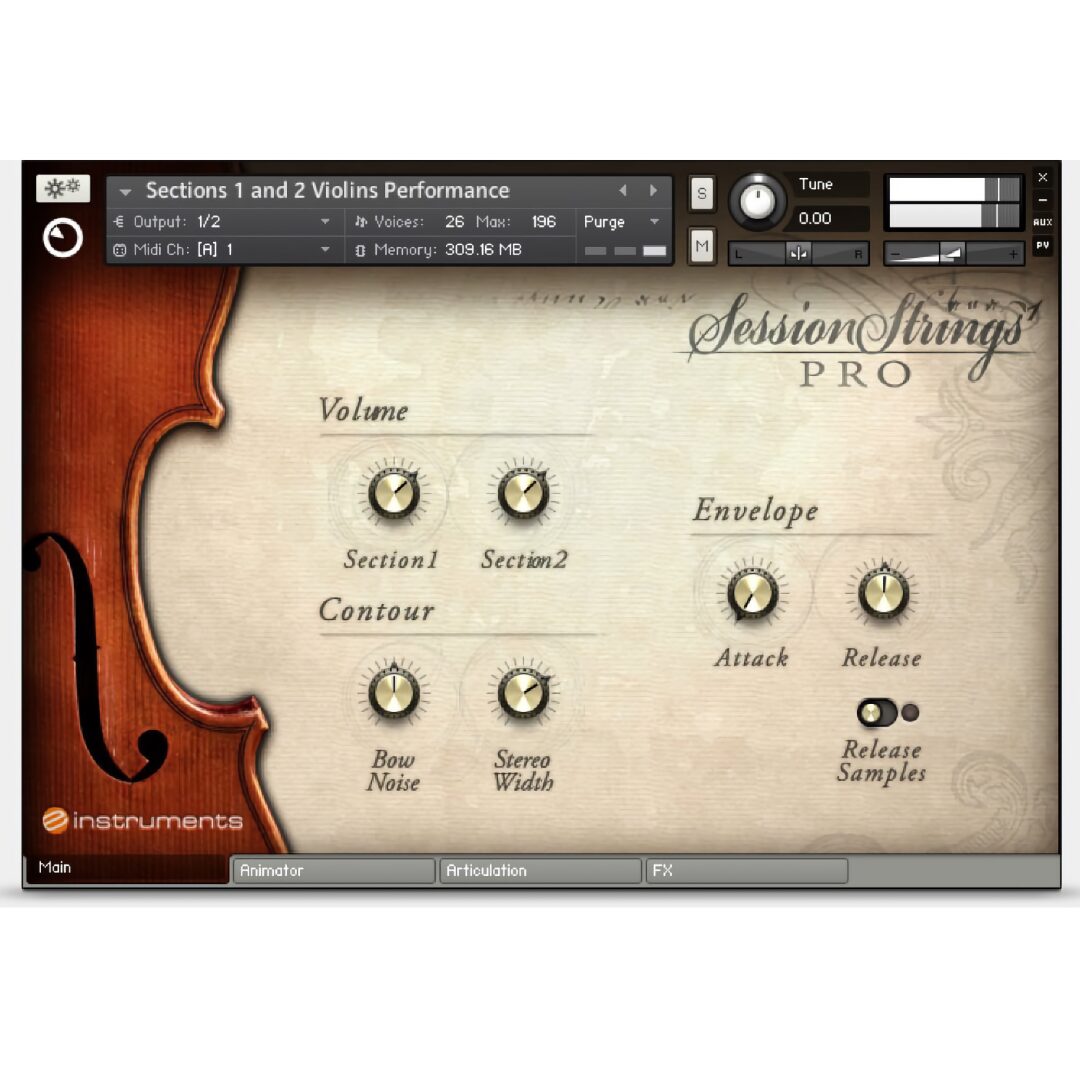 Session Strings Proの使い方 【Native Instruments】