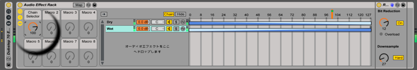 Audio Effect Rack_2 Ableton Live 使い方