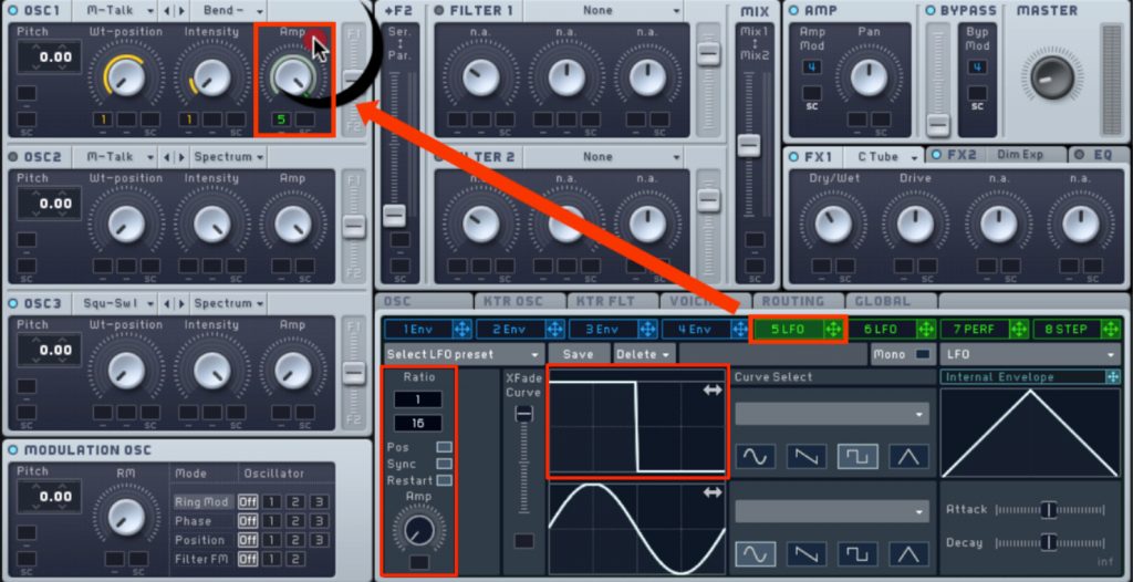 Skrillexのようなワブルベースを作る①