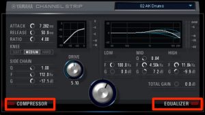 Steinberg URシリーズ Morphing Channel Strip 使い方 コンプレッサー編