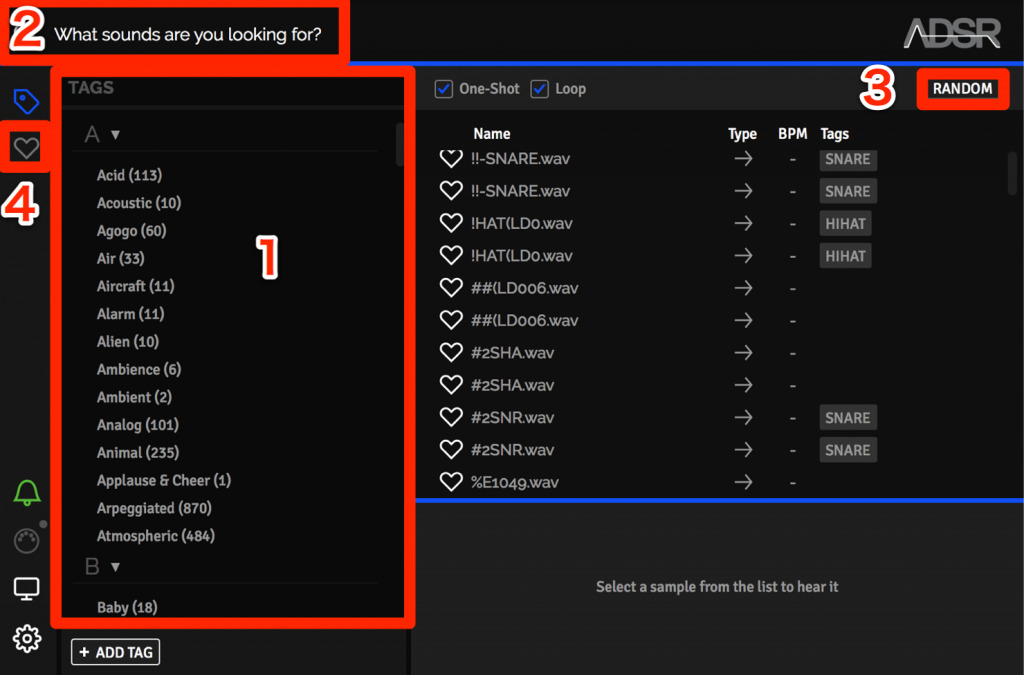 ADSR「Sample Manager」サンプル管理プラグイン 使い方