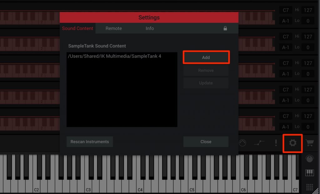 IK Multimedia SampleTank 4 製品のインストールとサウンド管理、オーソライズ方法