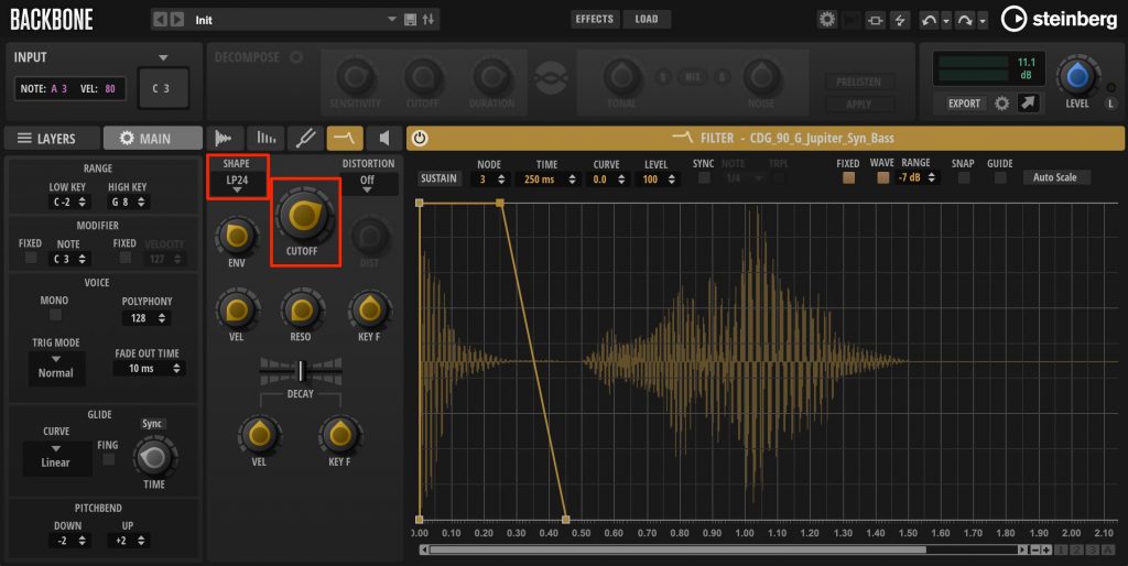 Steinberg「Backbone」の使い方 サウンドを分離するユニークなサンプラー