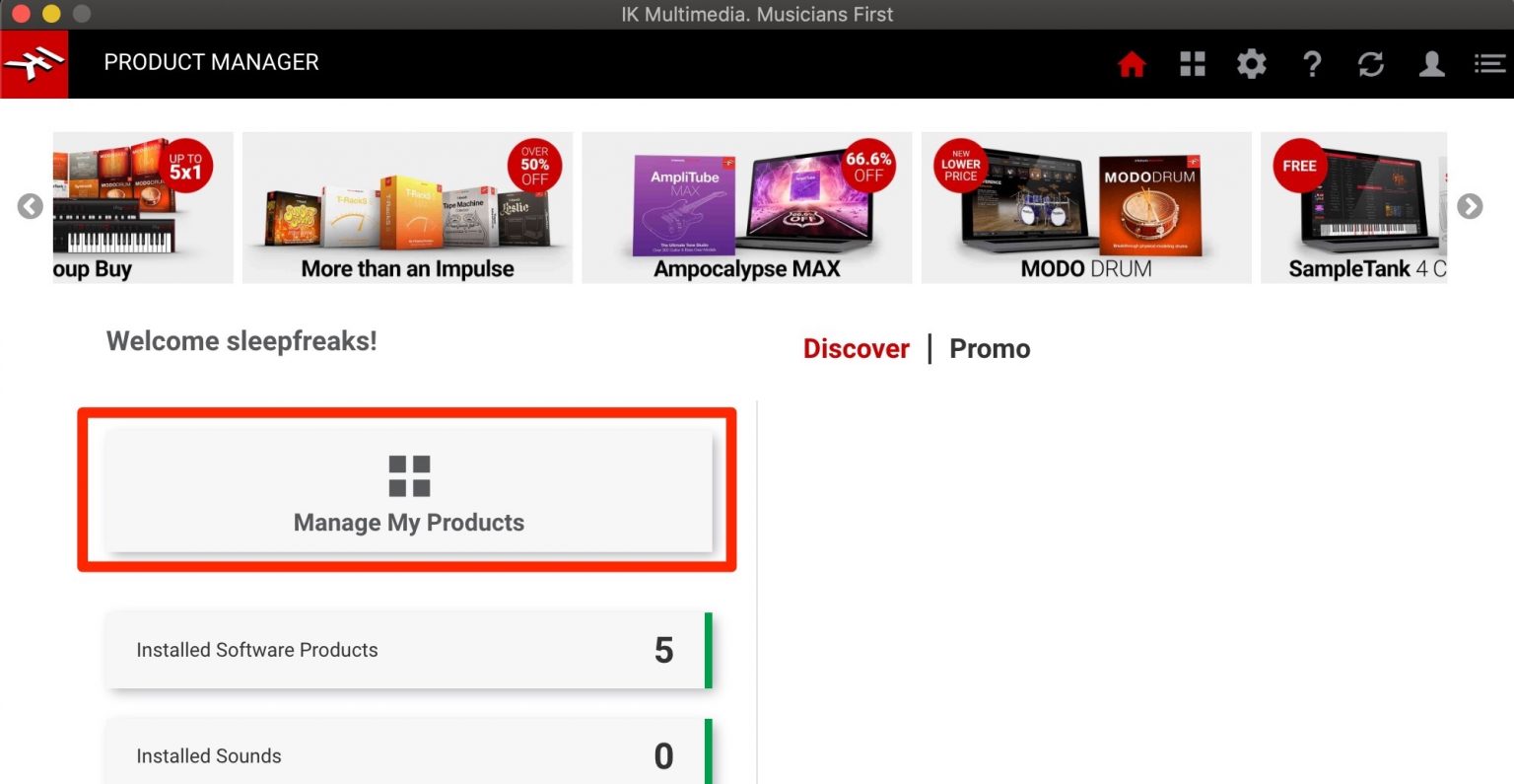 IK Multimedia 社の製品をパソコンで一括管理できる「IK Product Manager」がリリース！
