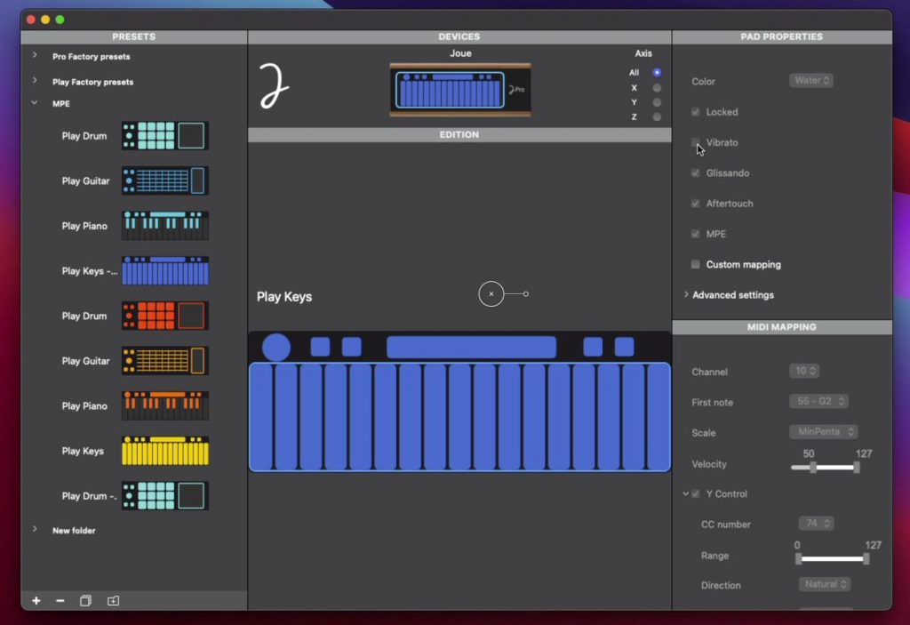 【新感覚の音楽制作ツール】Joué Playの使い方「MPE対応MIDIコントローラー」