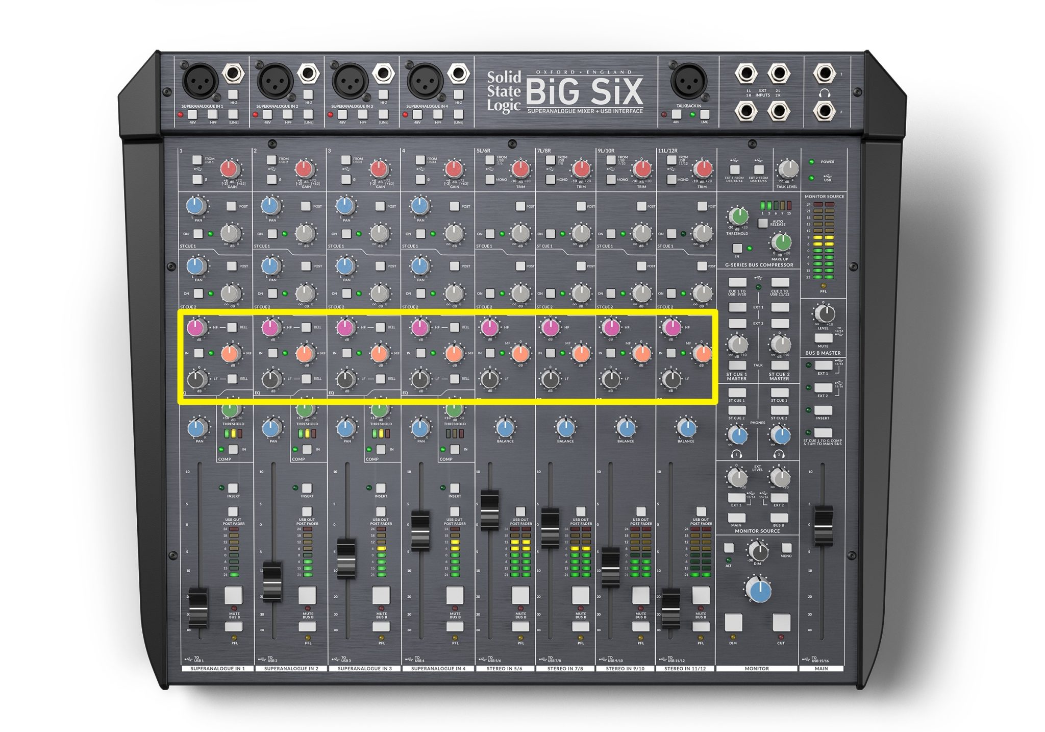 Solid State Logic「BiG SiX」DTMにおけるサウンドクオリティ向上の選択肢