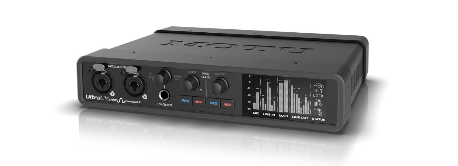 MOTU渾身の オーディオインターフェイス「UltraLite mk5」レビュー