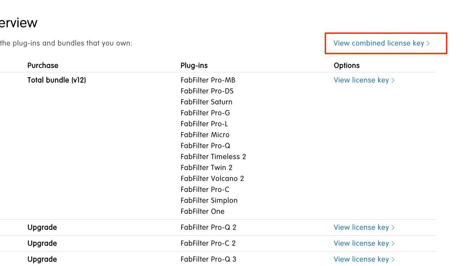 FabFilterプラグイン（Pro-Qなど）を使用をするまでの流れ アカウント作成と製品のオーサライズ
