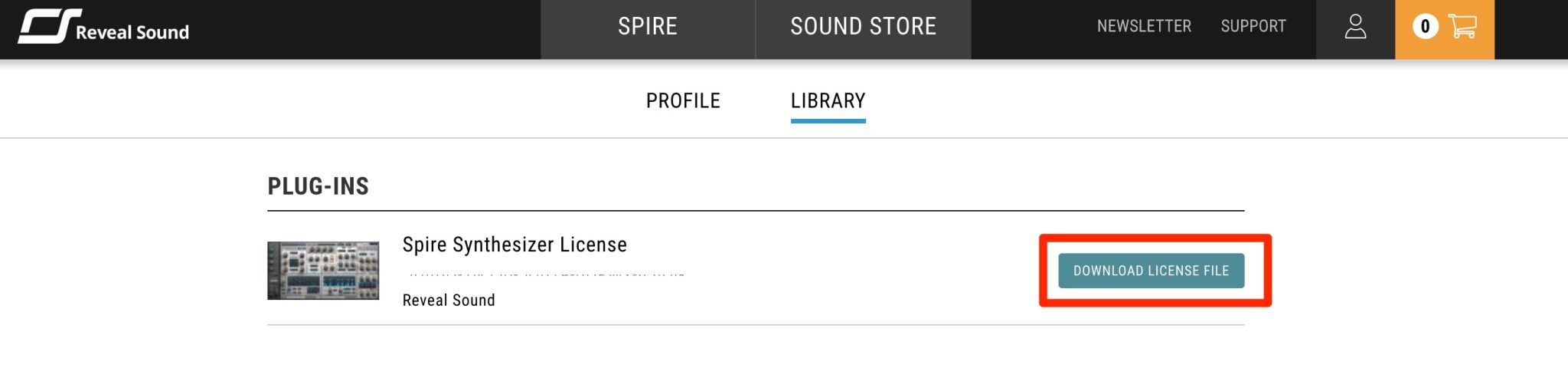 Reveal Sound Spireを使用するまでの流れ