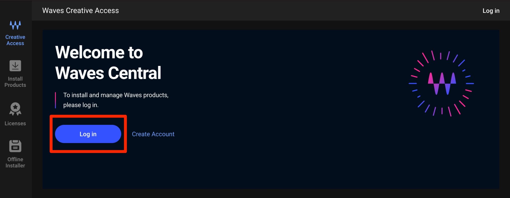 Waves Creative Access サブスクリプション 加入方法