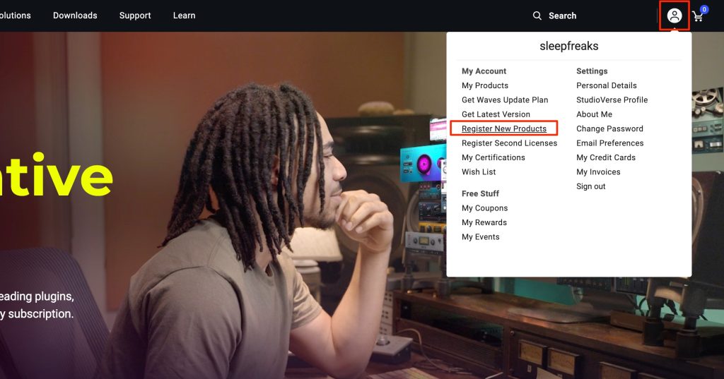 Waves Creative Access サブスクリプション 加入方法