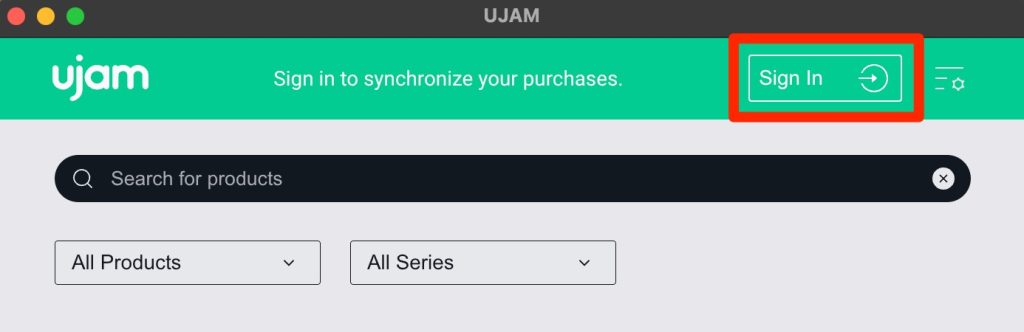 UJAMプラグインを使用をするまでの流れ アカウント作成と製品のオーサライズ