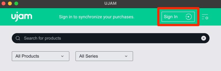 UJAMプラグインを使用をするまでの流れ アカウント作成と製品のオーサライズ