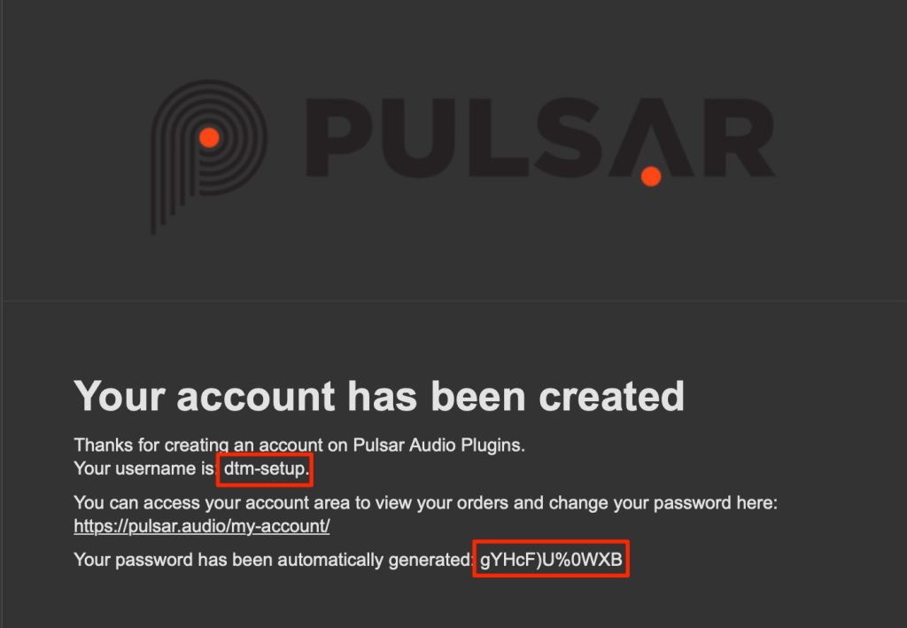 Pulsar Audio 製品を使用するまでの流れ｜アカウント作成と製品のオーサライズ