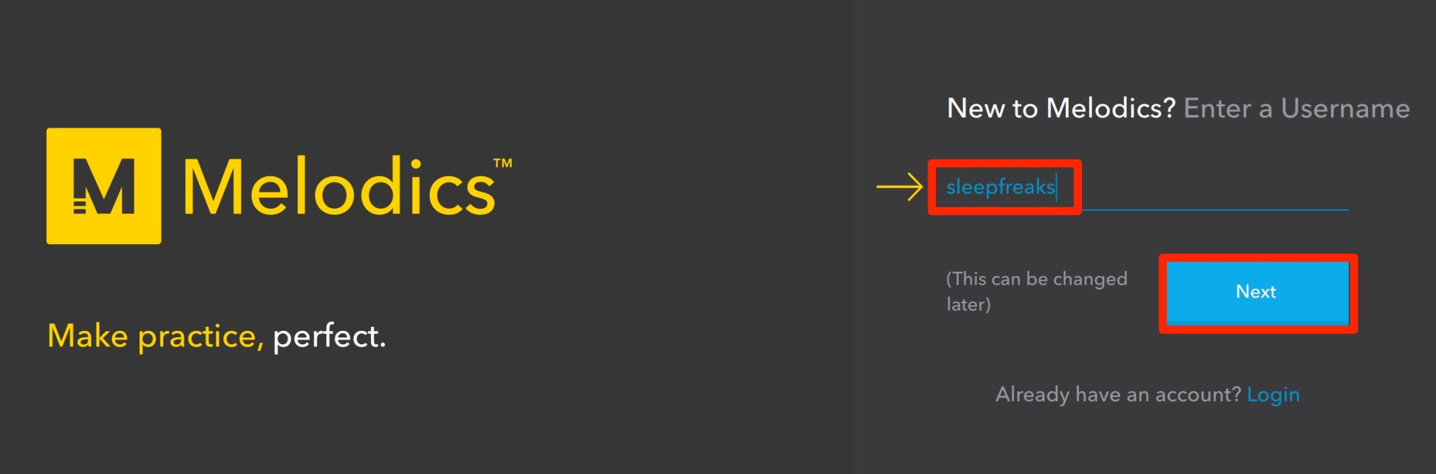 Melodicsを使用するまでの流れ