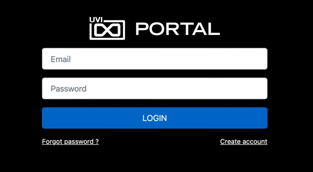 UVIプラグインを使用をするまでの流れ｜アカウント作成と製品のオーサライズ