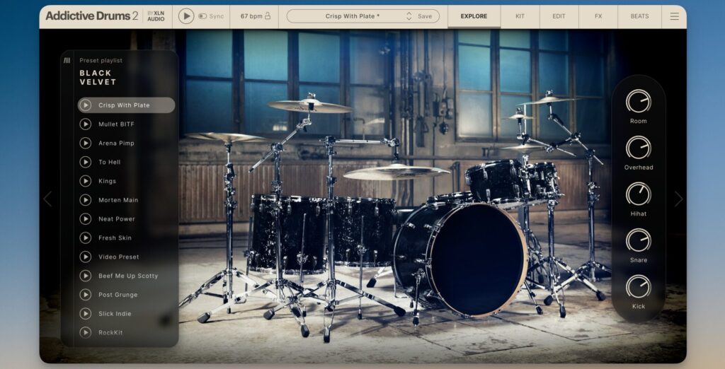 Addictive Drums 2 使い方 【XLN Audio】