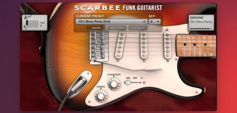Scarbee Funk Guitaristの使い方 【Native Insruments】