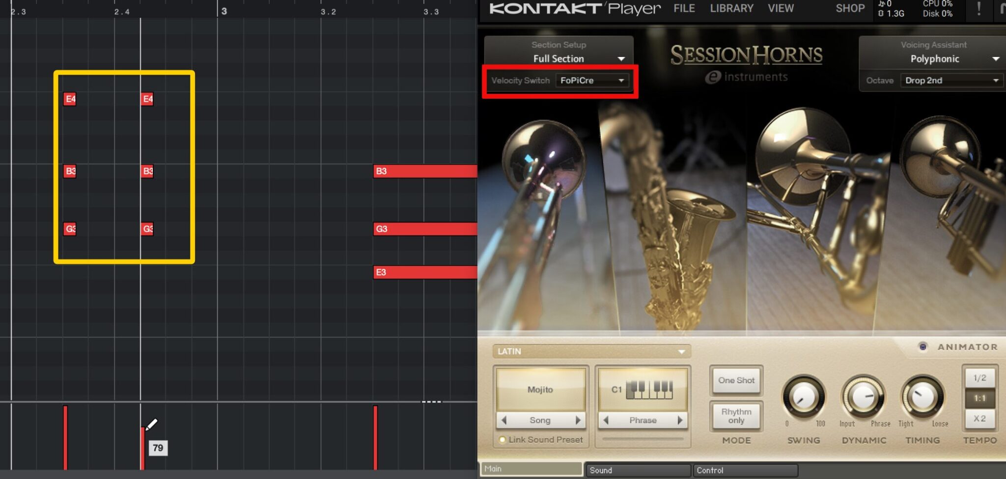 Session Horns / Session Horns Proの使い方 【Native Instruments】